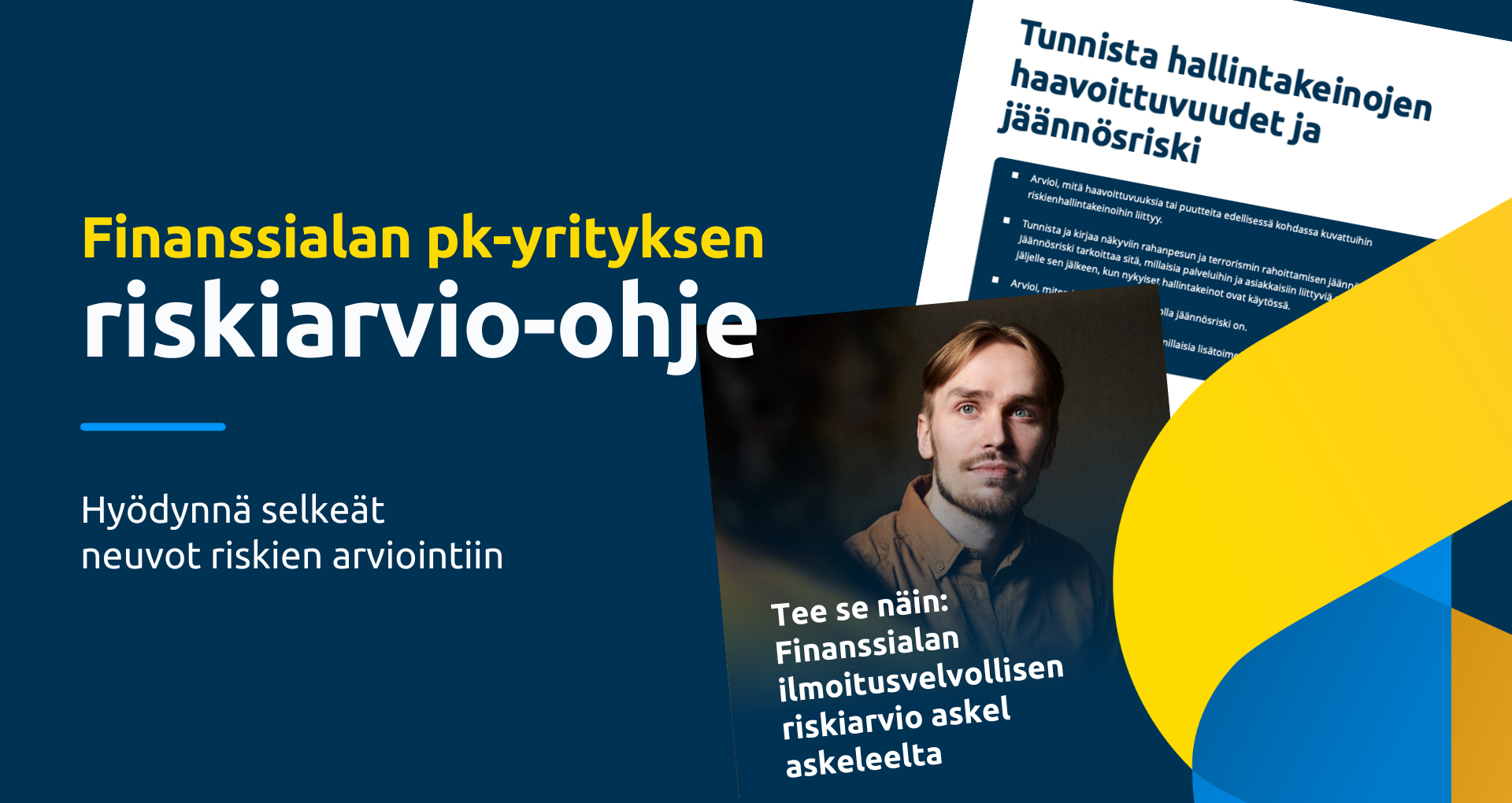 Tee se näin: Finanssialan pk-yrityksen riskiarvio askel askeleelta - Netvisor KYC